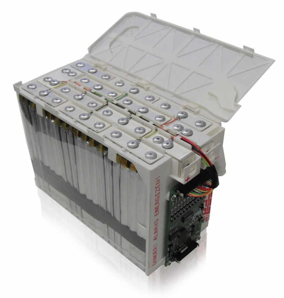 Using the EOS technology, the volume of the battery housing was reduced ...