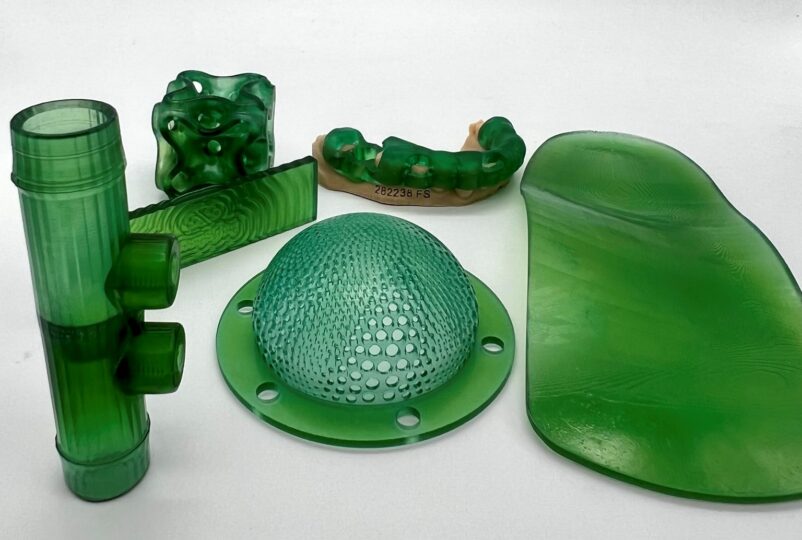 [COR Bio Parts – center, then clockwise: Hemispherical Filter, Venturi ...